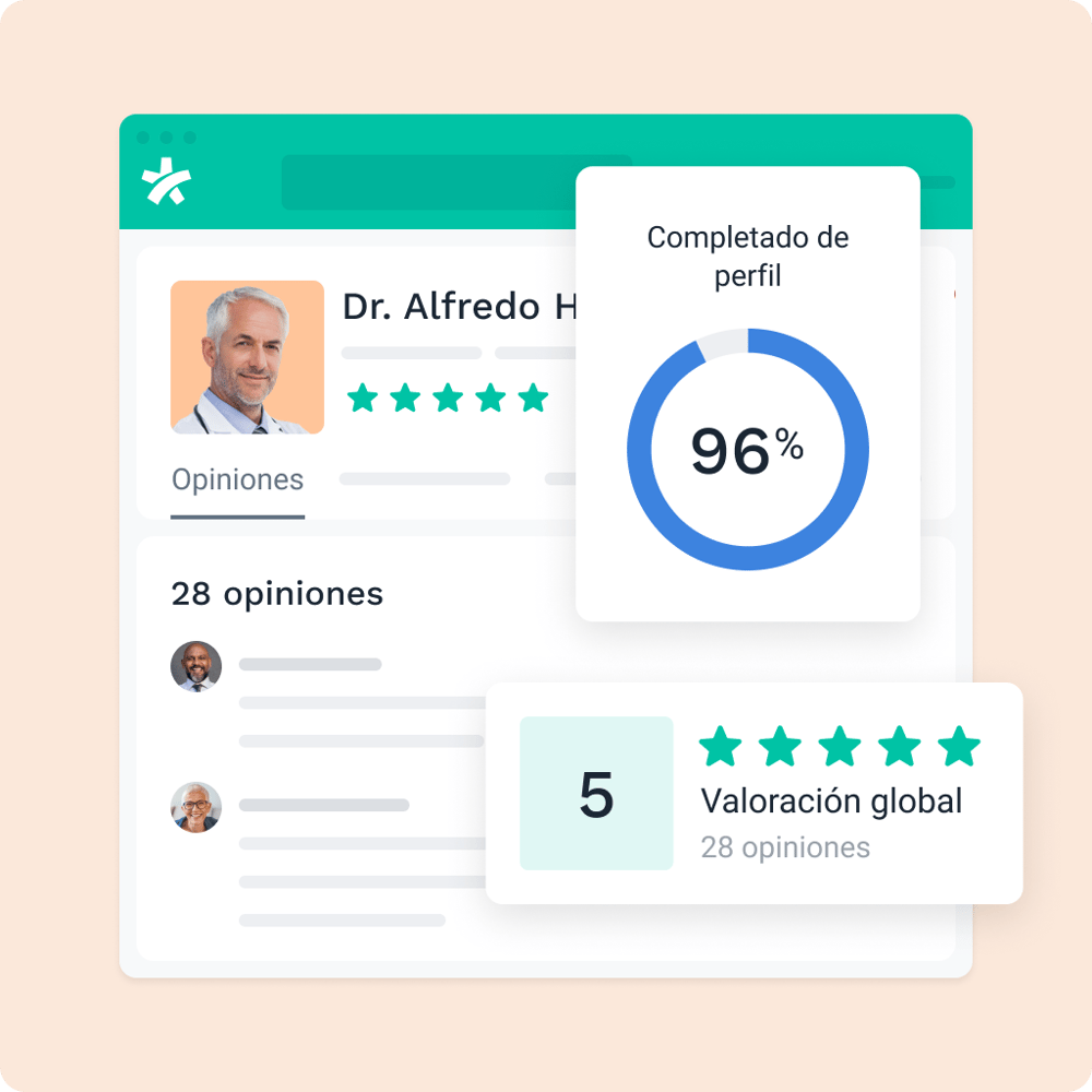 Hazte más visible para los pacientes con un perfil gratuito en Doctoralia.
